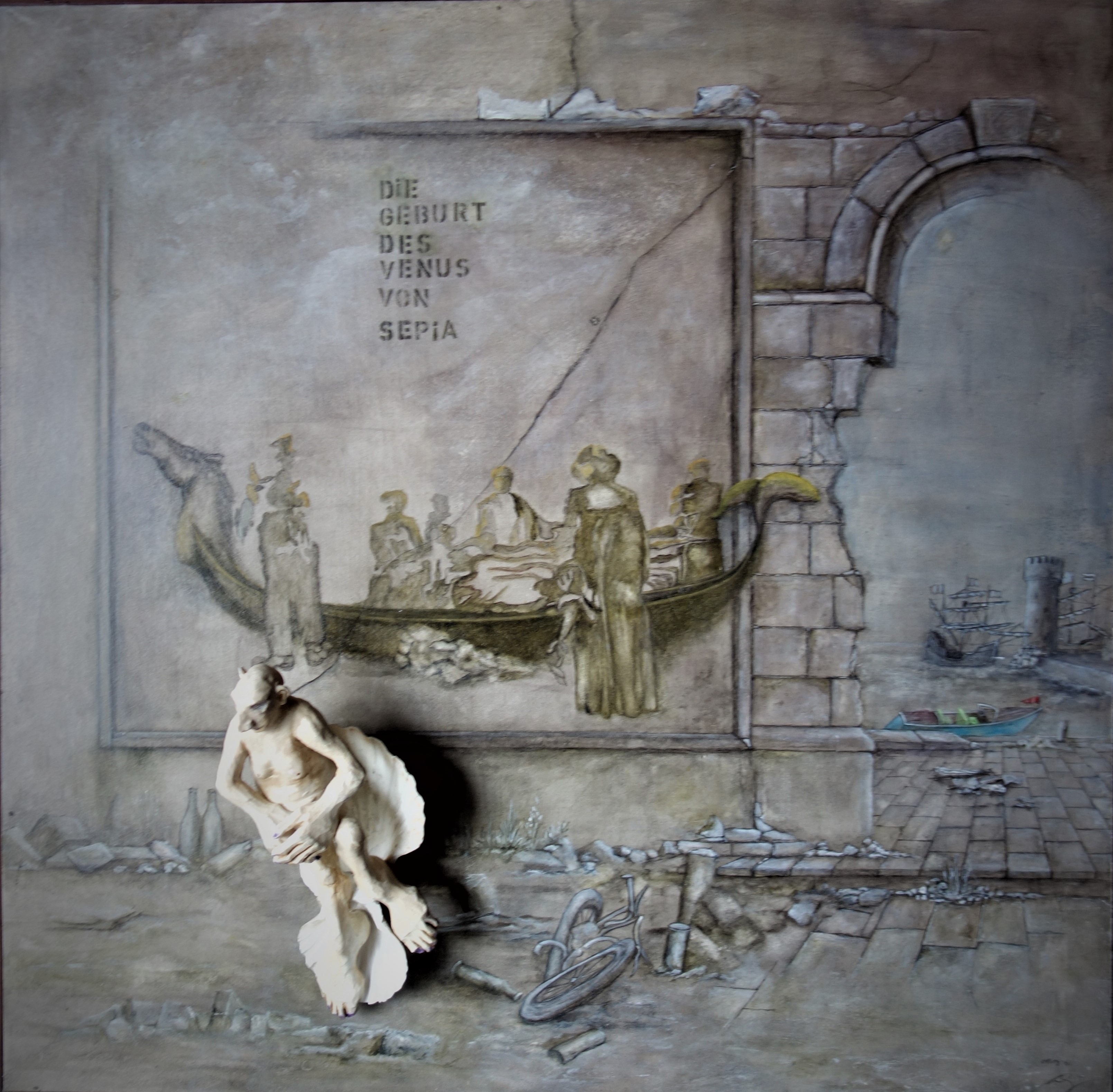„DIE GEBURT DES VENUS VON SEPIA “ #250 – hein wachinger